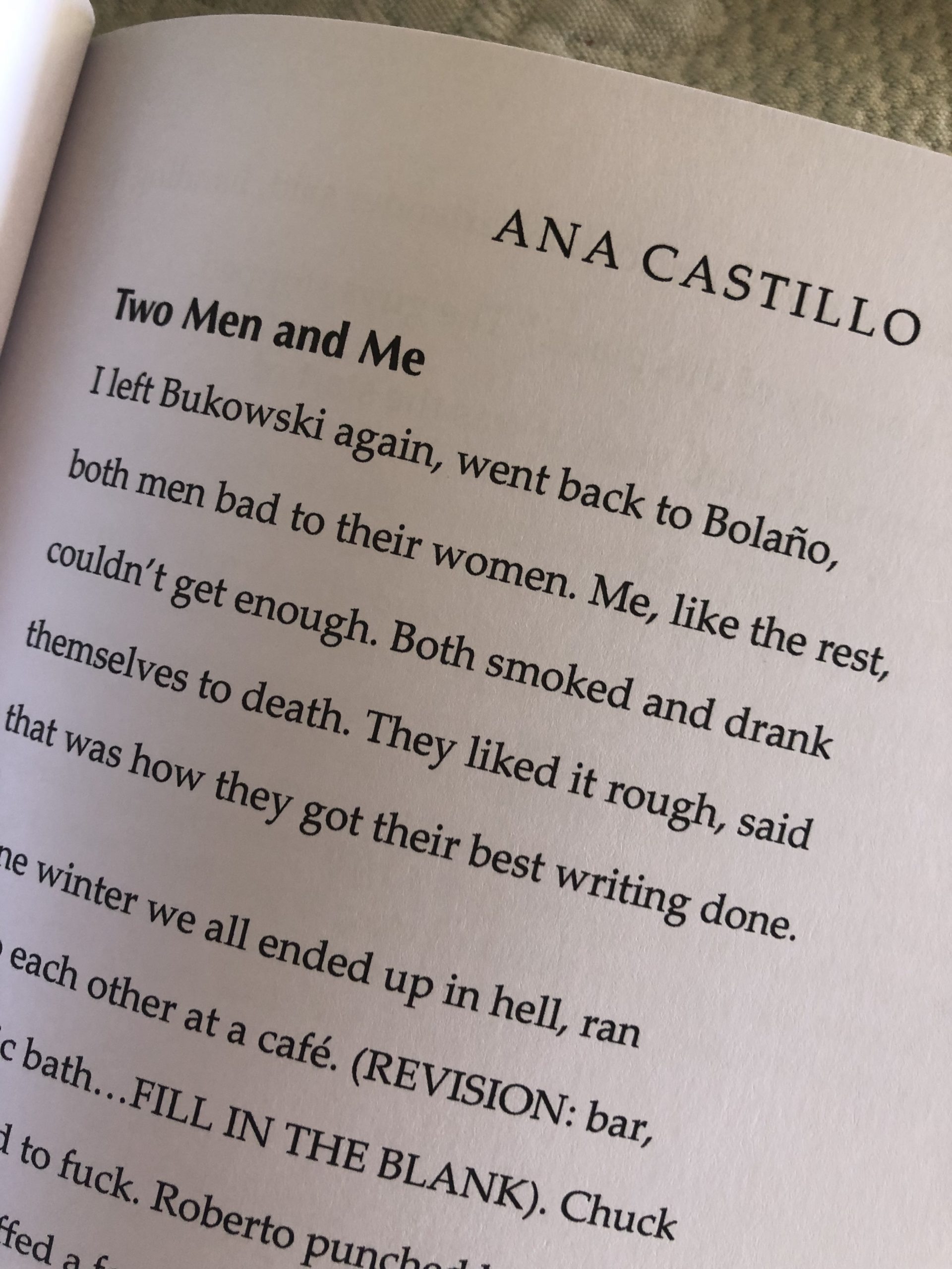 Poems in the Times of Corporate Fascism – Ana Castillo